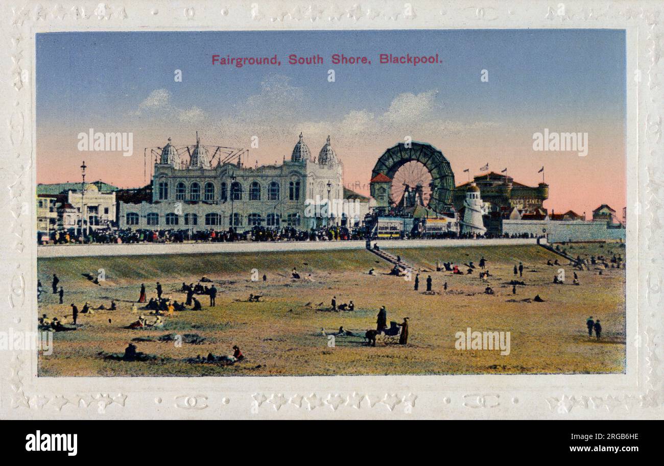 Fairground - South Shore, Blackpool, Lancashire Stock Photo - Alamy