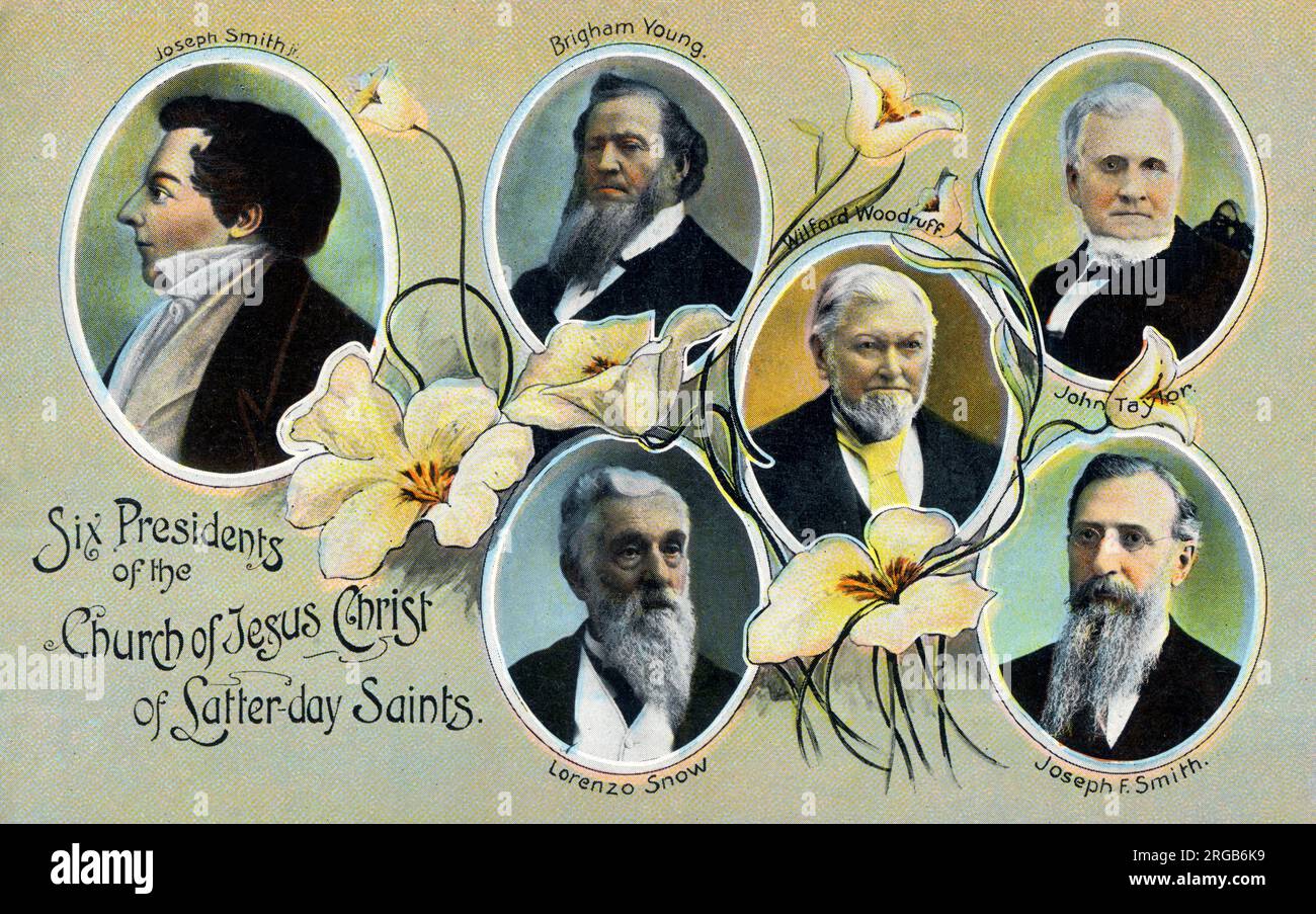 The Six Presidents of the Church of Jesus Christ of the Latter-day ...