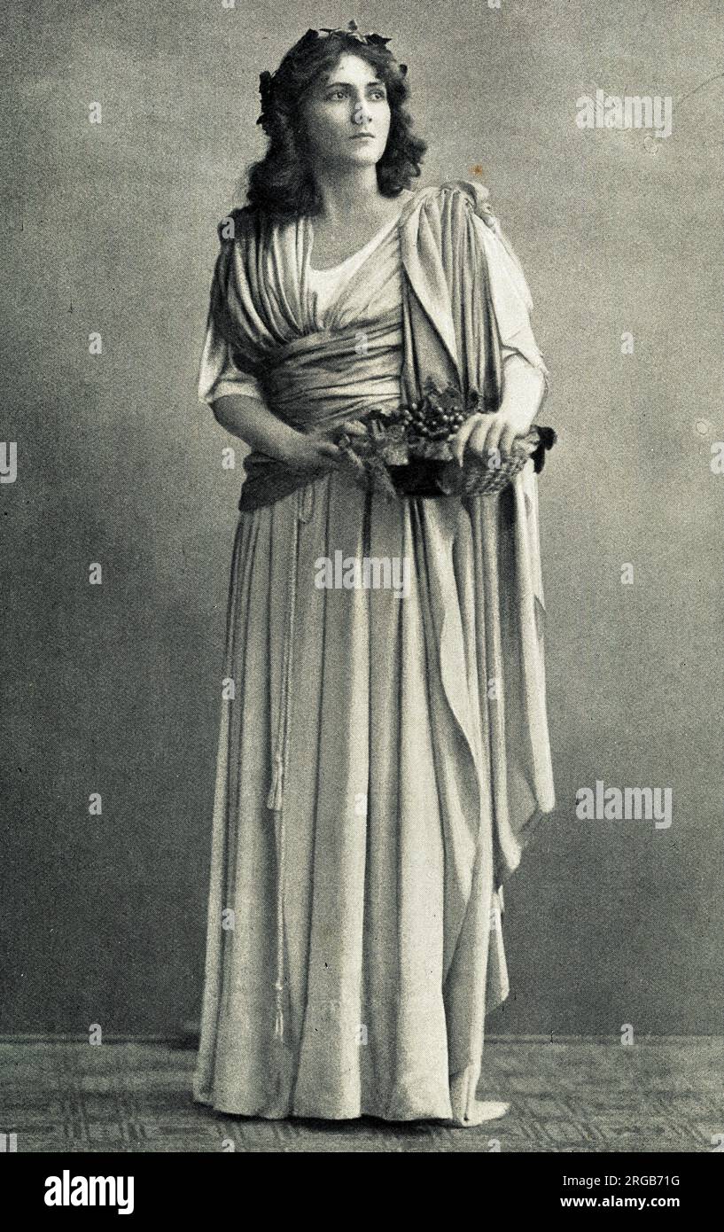 Maud Jeffries, American actress Stock Photo - Alamy