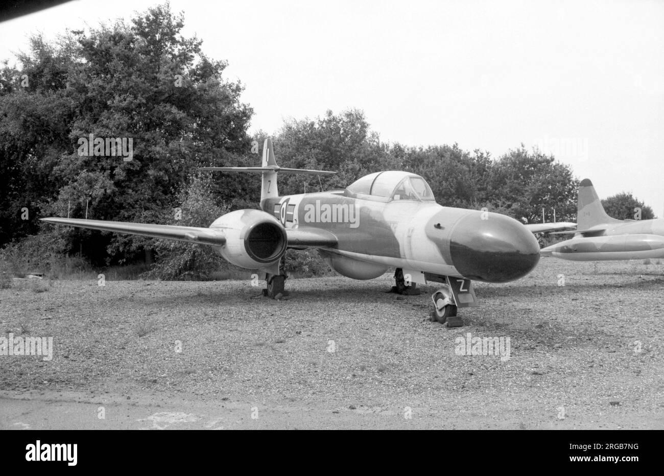 Gloster meteor yorkshire air museum hi-res stock photography and images ...