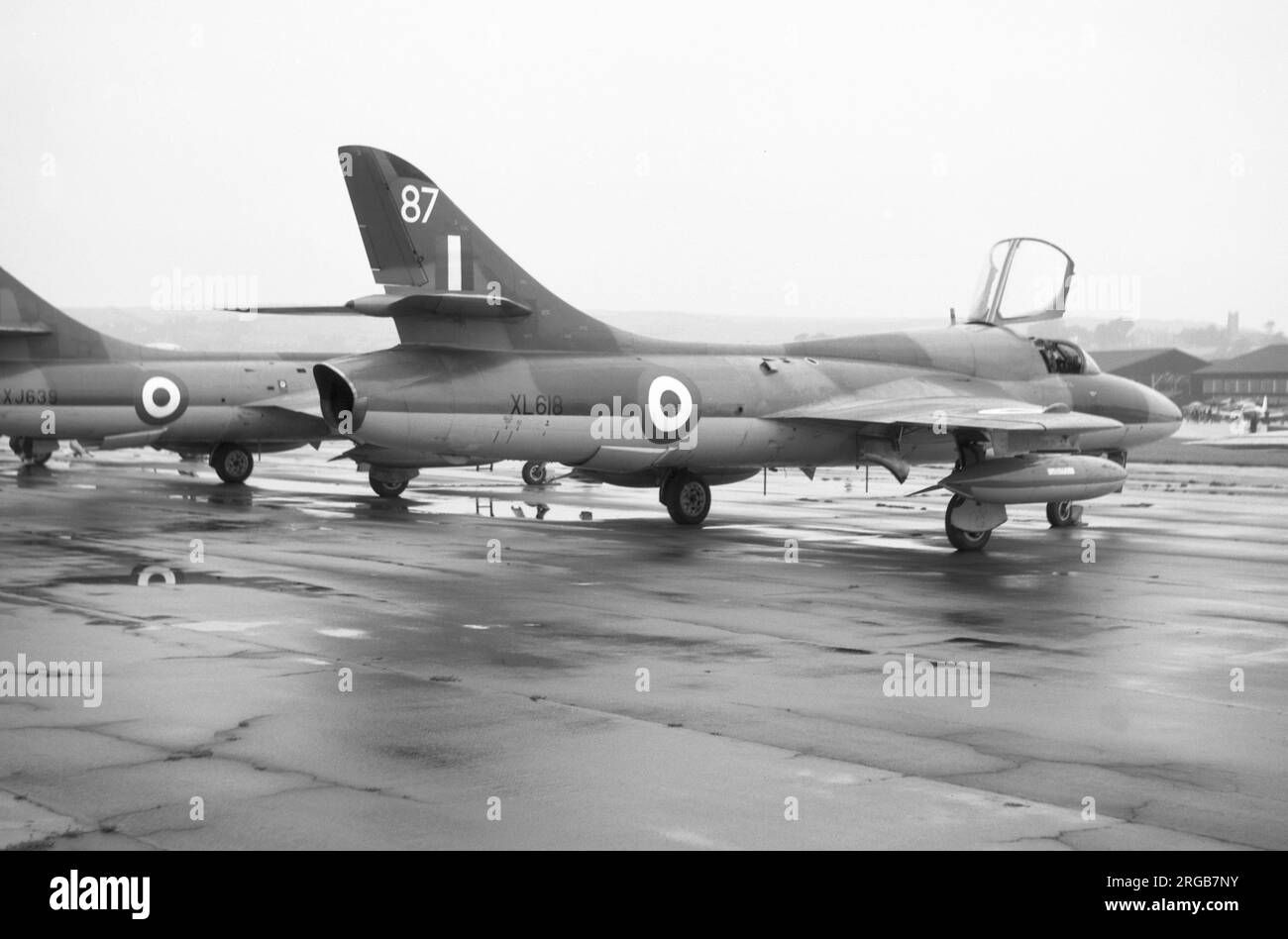 Royal Air Force - Hawker Hunter T.7 XL618 '87', of 229 Operational ...