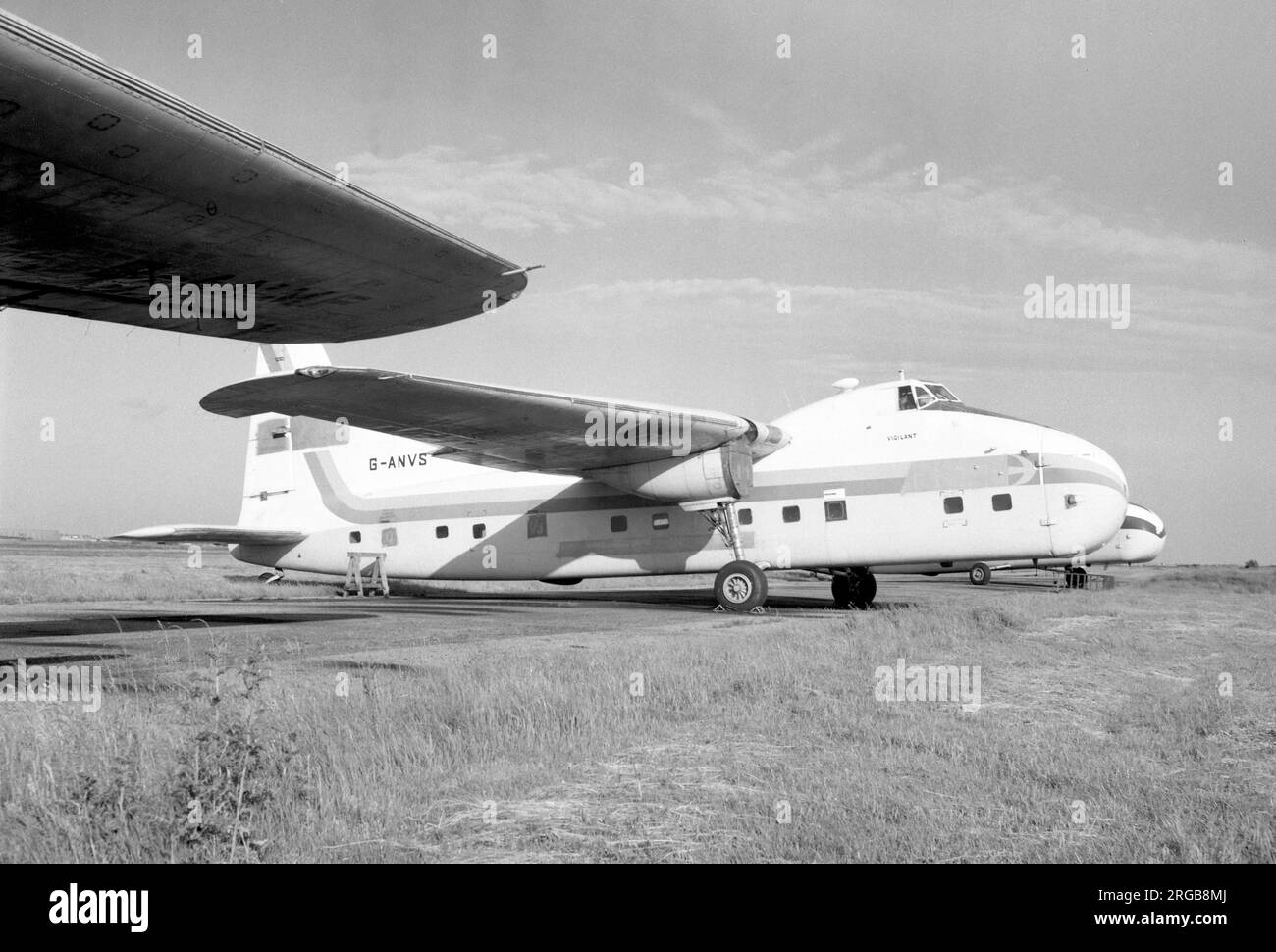 Bristol 170 Freighter Mk.32 G-ANVS (msn 13252), of British Air Ferries ...