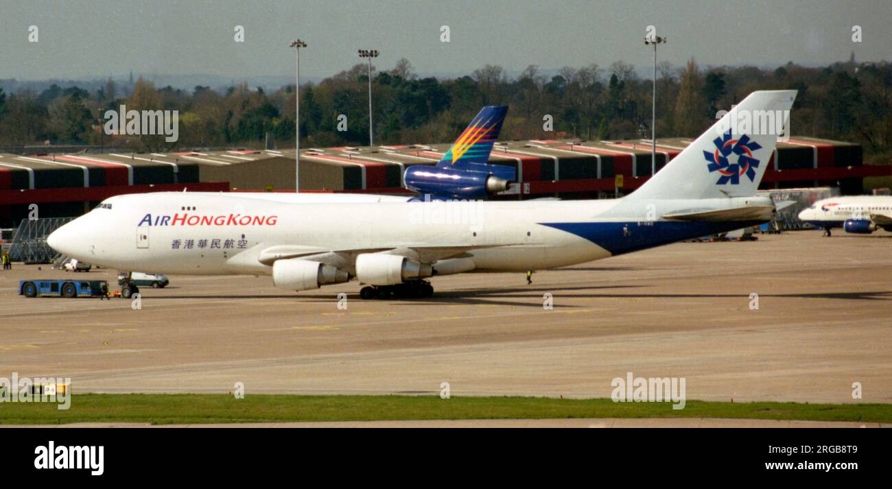 Boeing 747-2L5B B-HMD (msn 22105 line Number 435), of Air Hong Kong on ...