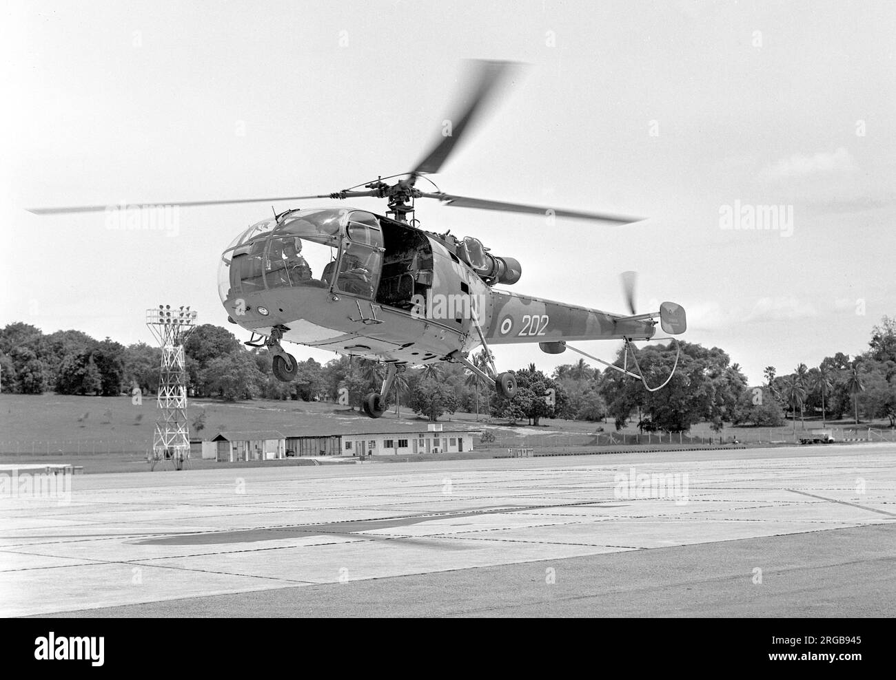 Singapore Air Defence Command - Sud-Aviation SE.3160 Alouette III 202 ...