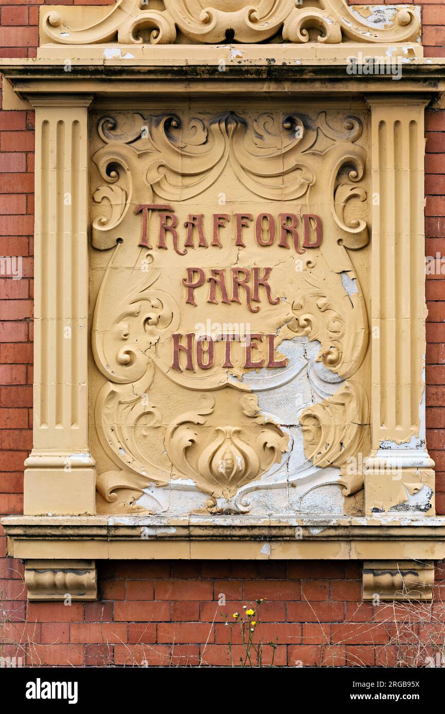 Trafford Manchester UK 06 Aug 2023 Decaying Landmark Building Trafford ...