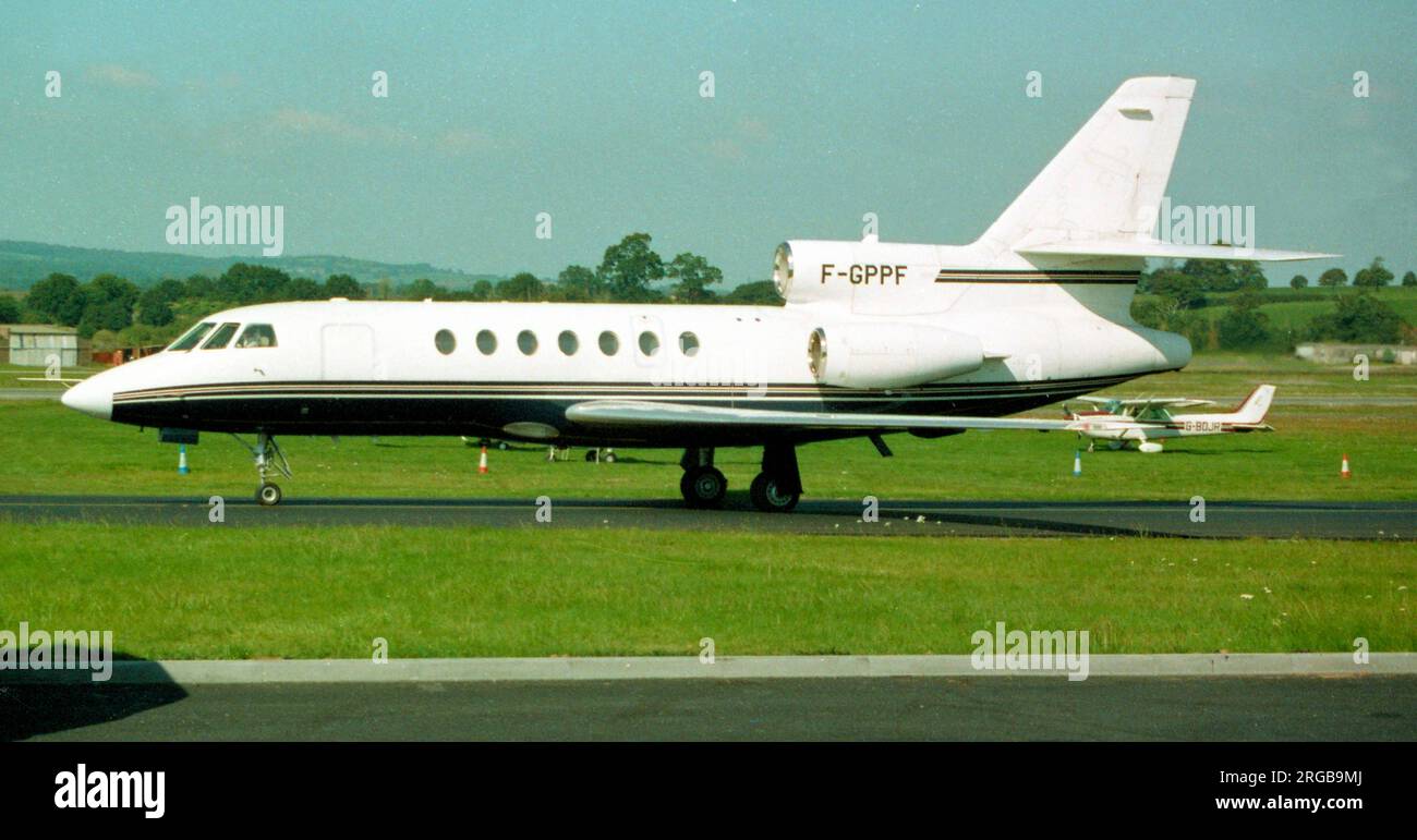 Dassault Falcon 50 F-GPPF (msn 65), of Air Toulouse Stock Photo - Alamy