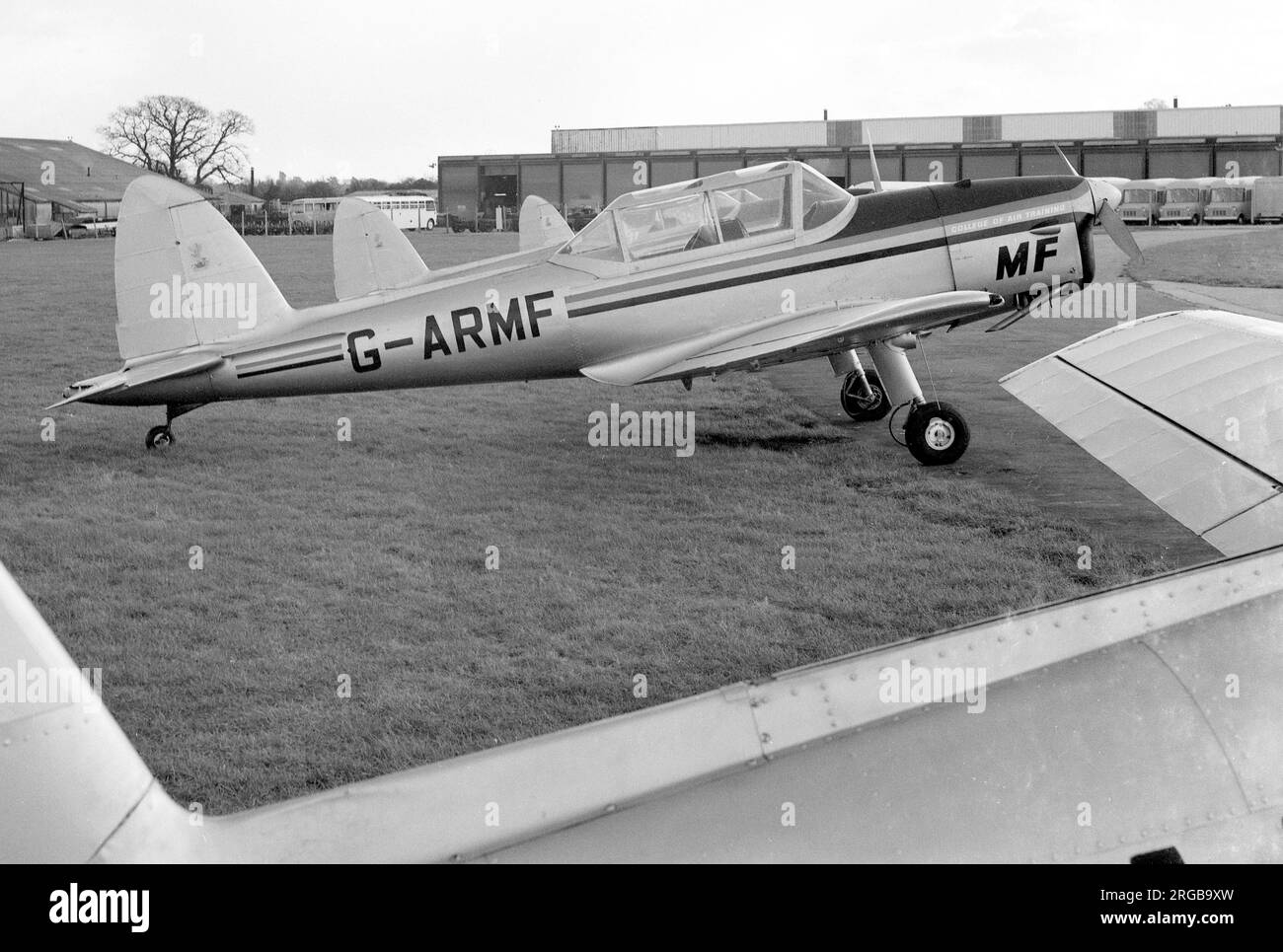 de Havilland DHC-1 Chipmunk 22 G-ARMF (msn C1/0394), of the College of ...