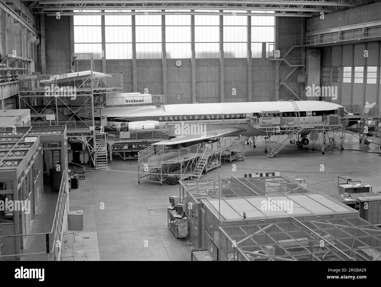 Hawker Siddeley HS.121 Trident 1C G-ARPF (msn 2106), of British ...