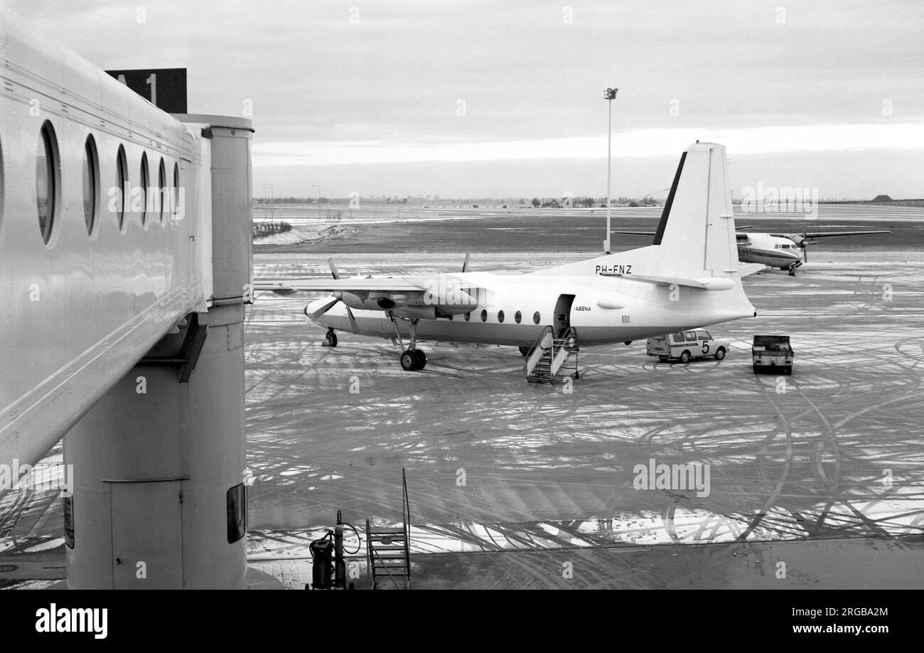 Fokker F27-600 Friendship PH-FNZ (msn 10401), of Sabena (leased from ...
