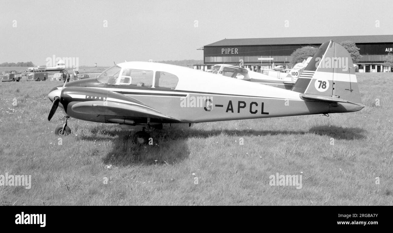 Piper PA-23 Apache G-APCL (msn 23-1159), at the Biggin Hill Air Fair in ...
