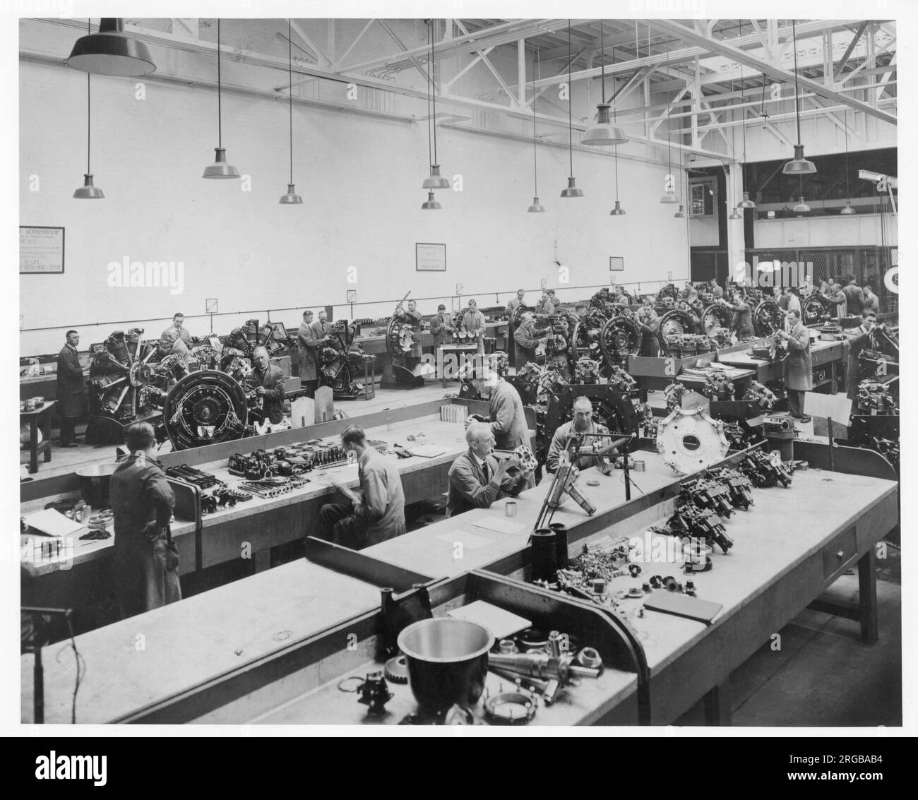Bristol Aeroplane Company - Bristol Mercury, 9-cylinder radial engine ...