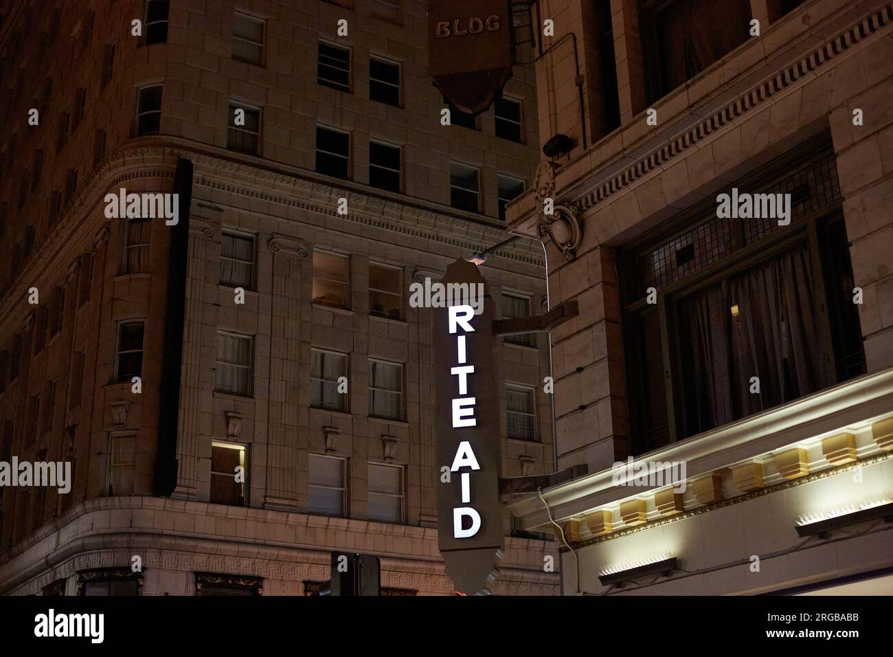 Los Angeles, California, USA. 5th Sep, 2015. A Rite Aid sign ...