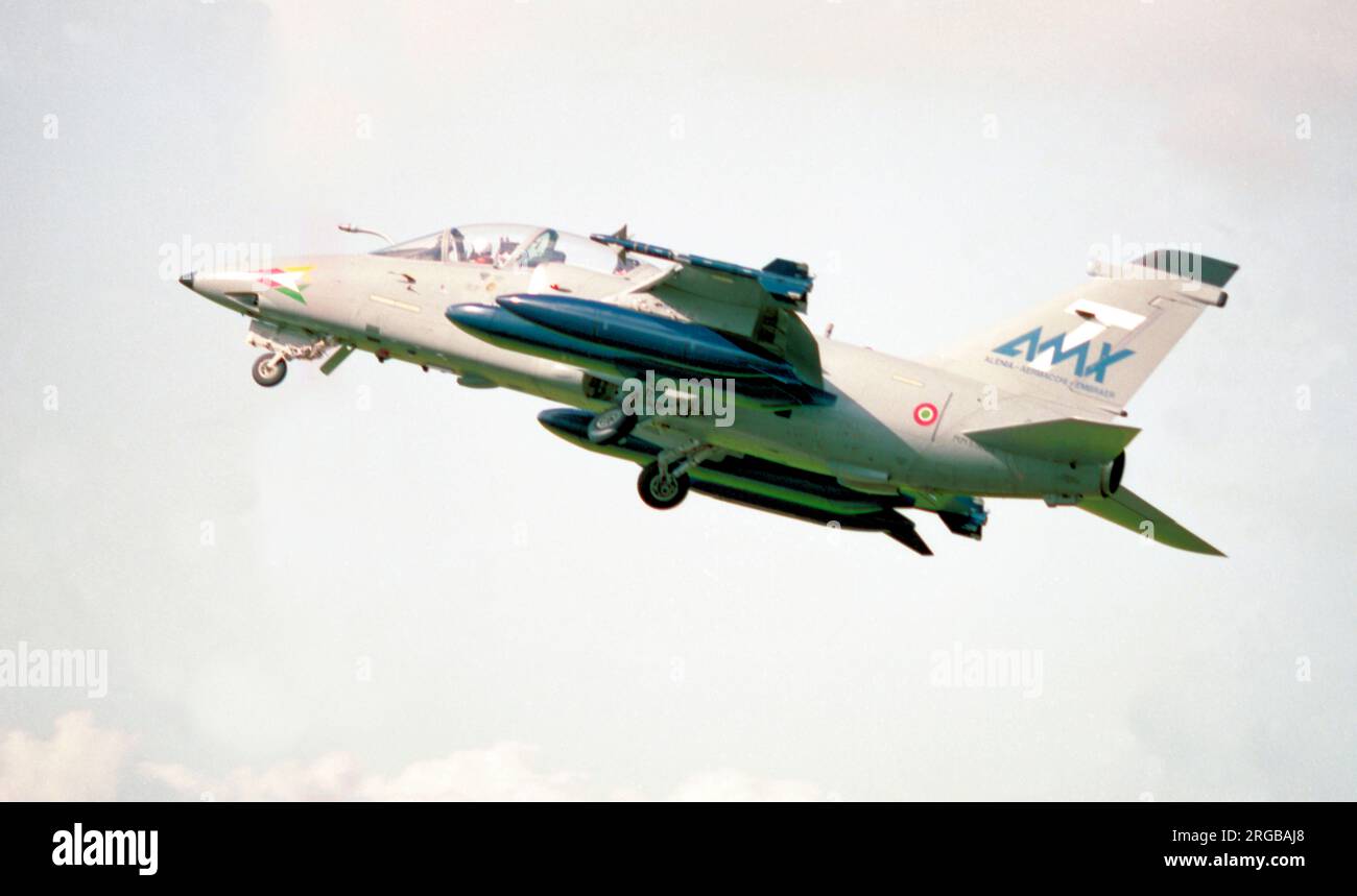 Alenia-Aermacchi-Embraer AMX-T MM55024 (msn IT001), at the SBAC ...