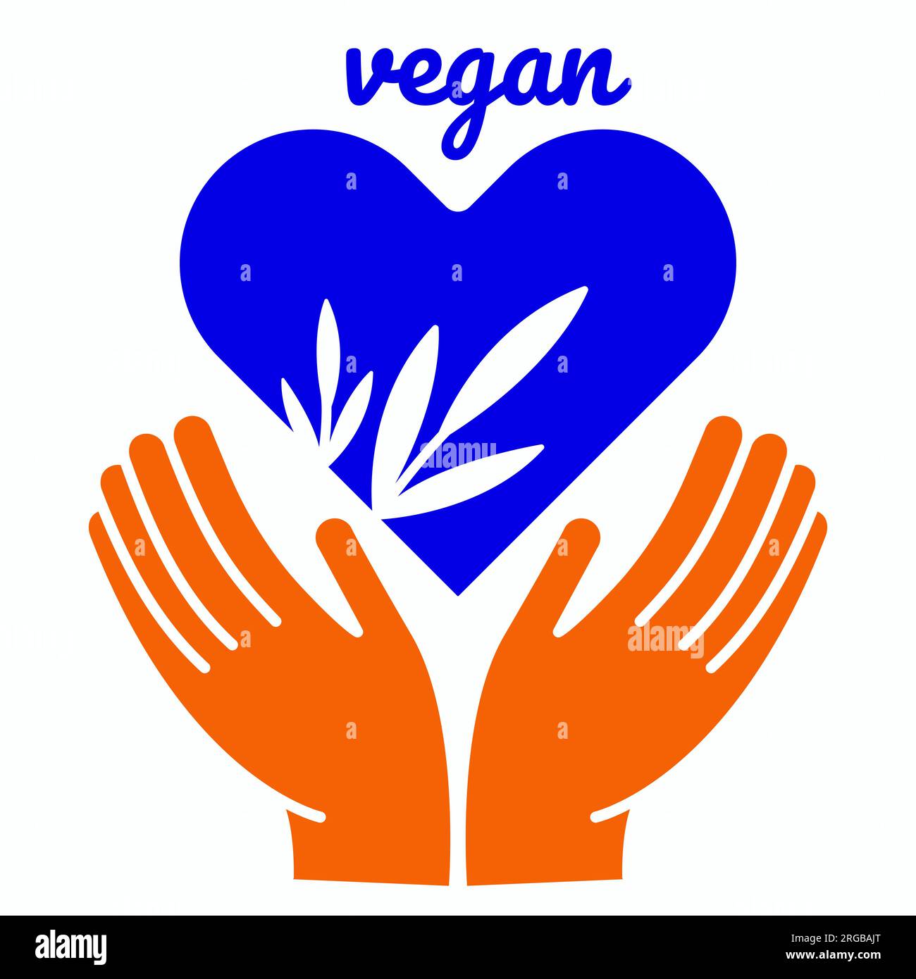 vegan icon. Bio, ecology, organic logo and badge Stock Vector Image ...