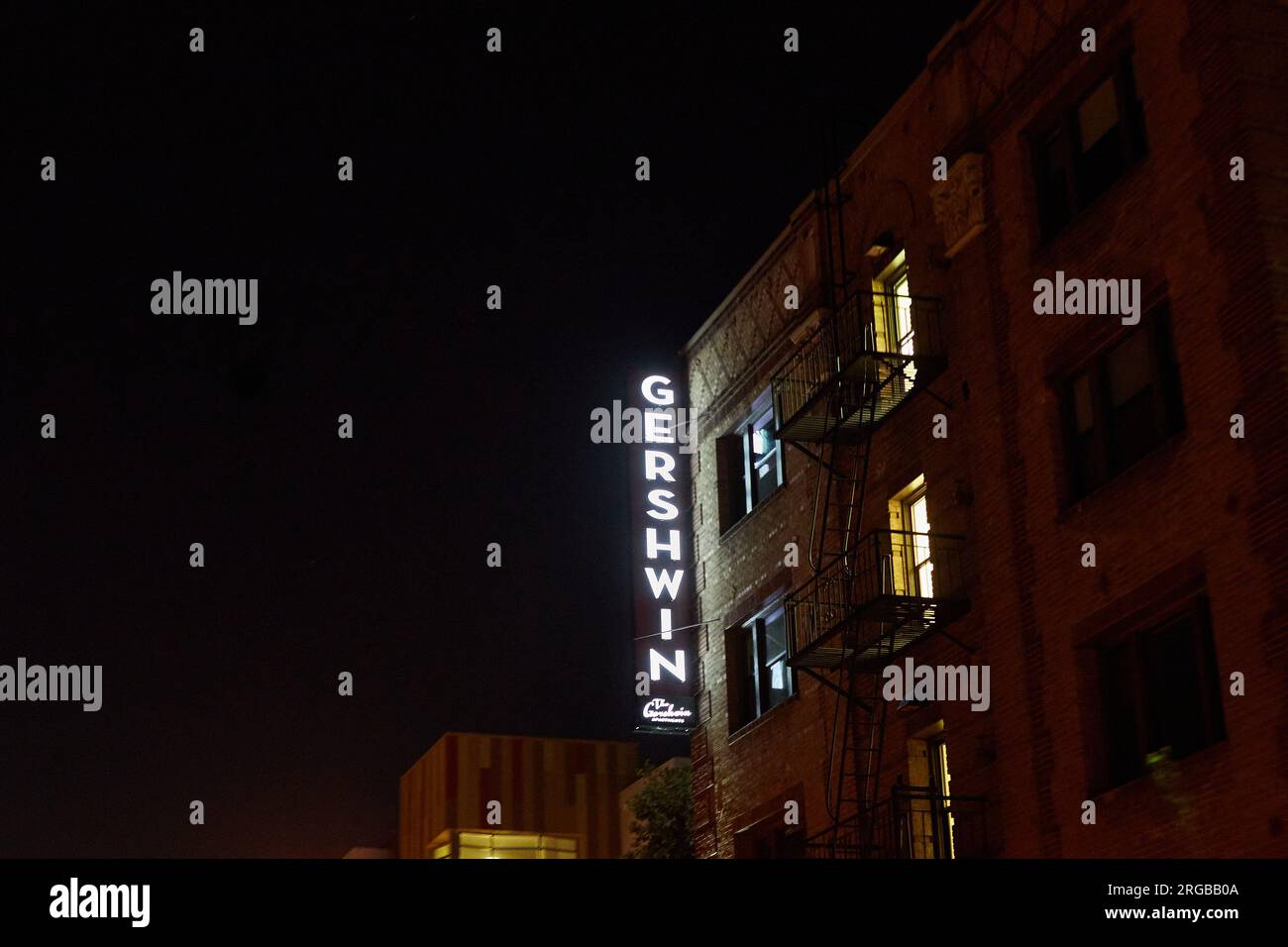 Hollywood, California, USA. 5th Sep, 2015. The neon sign for the ...