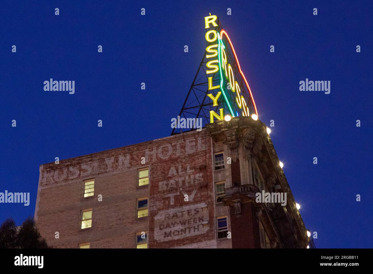 Los Angeles, California, USA. 5th Sep, 2015. Once the tallest building ...