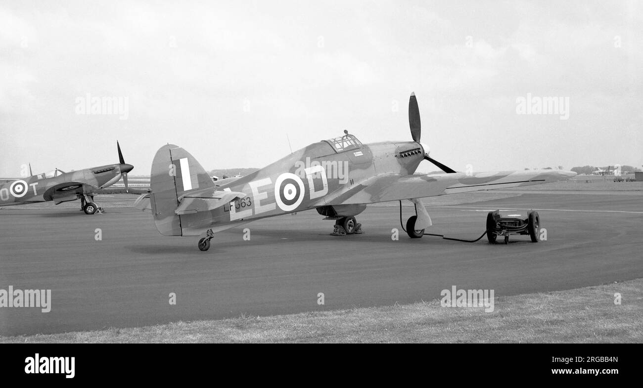 Battle of Britain Memorial Flight - Hawker Hurricane IIC LF363 'LE-D ...