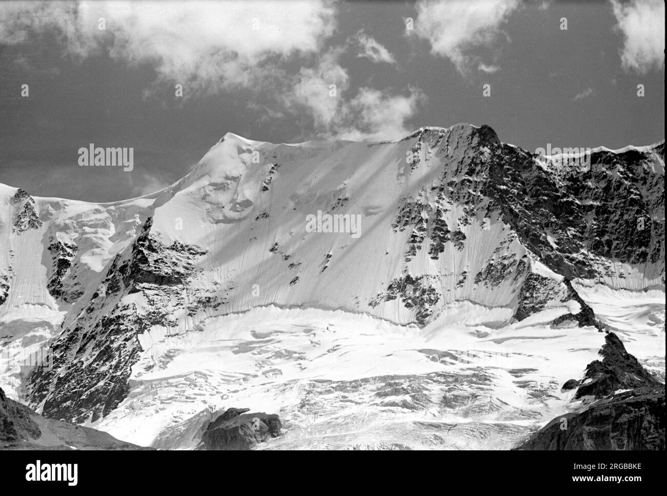 Alps mountains view Black and White Stock Photos & Images - Alamy