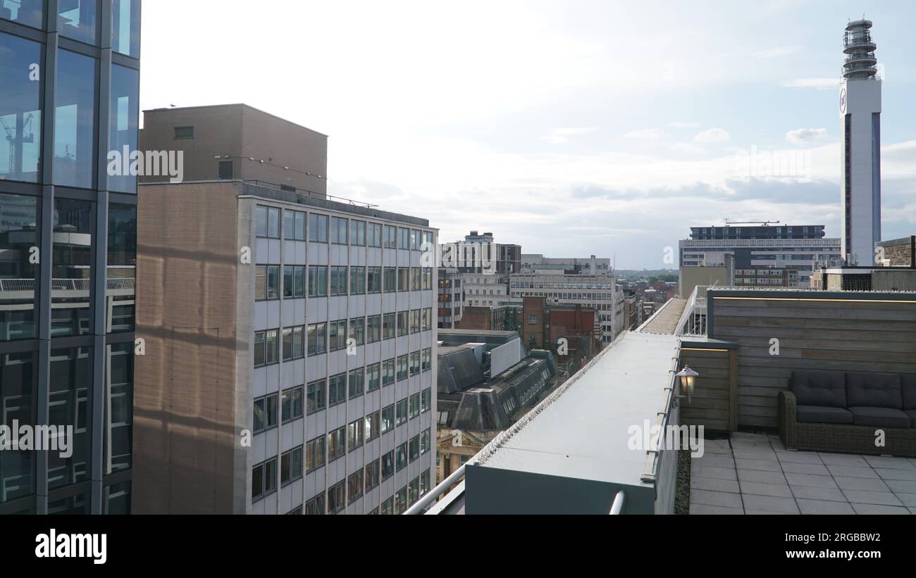 Rooftop view birmingham hi-res stock photography and images - Alamy