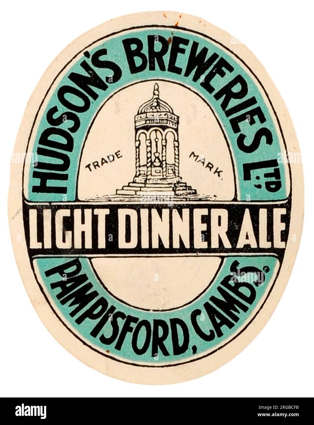 Hudson's Light Dinner Ale Stock Photo - Alamy