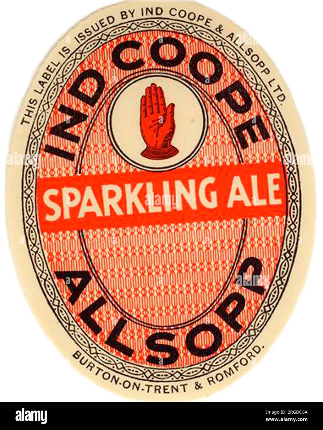 Ind Coope & Allsopp Sparkling Ale Stock Photo - Alamy