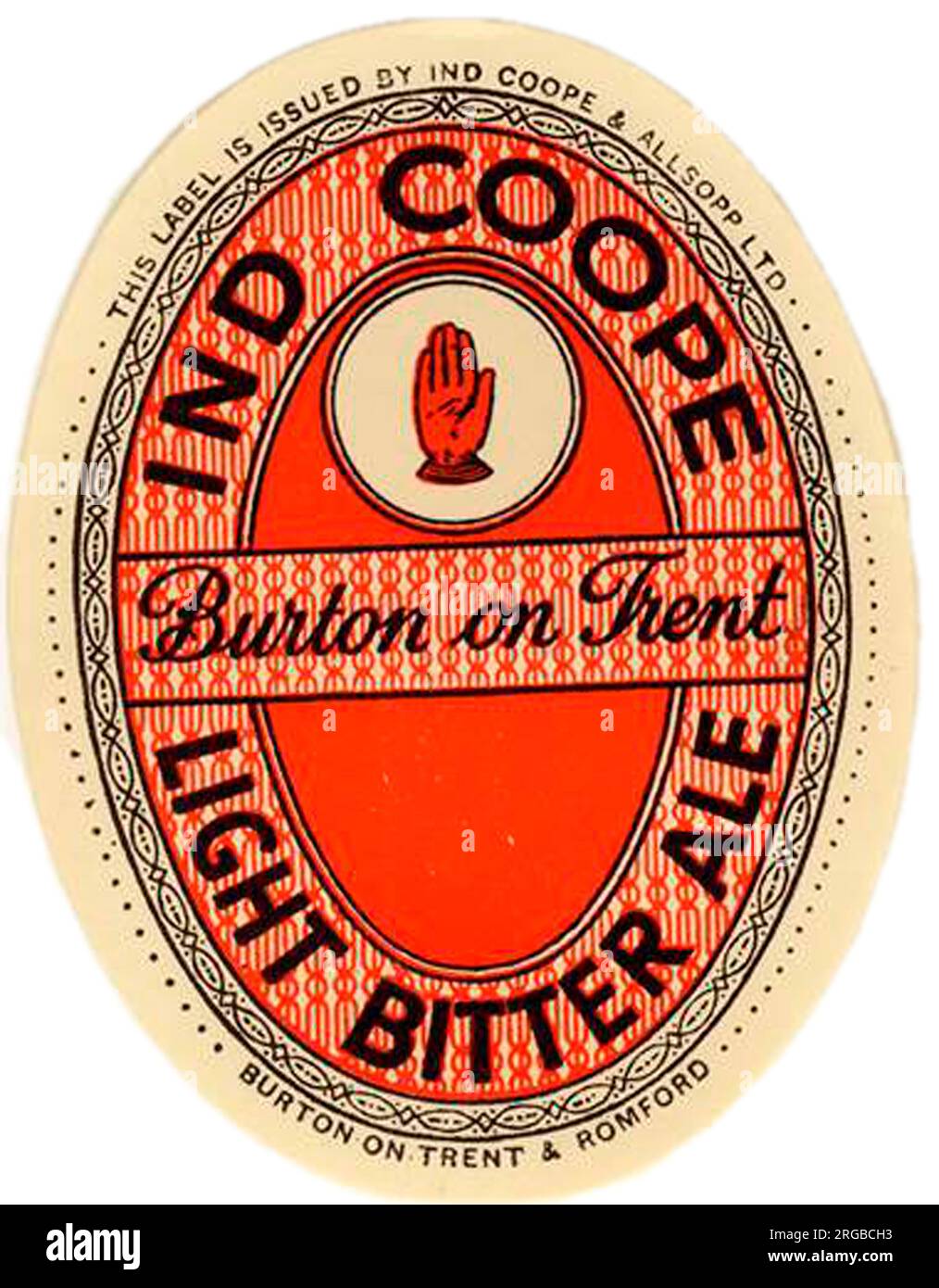 Ind Coope Light Bitter Ale Stock Photo - Alamy
