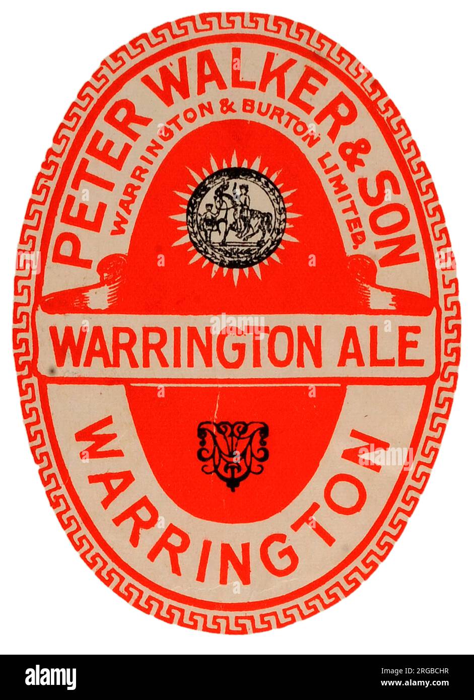 Peter Walker & Son Warrington Ale Stock Photo - Alamy