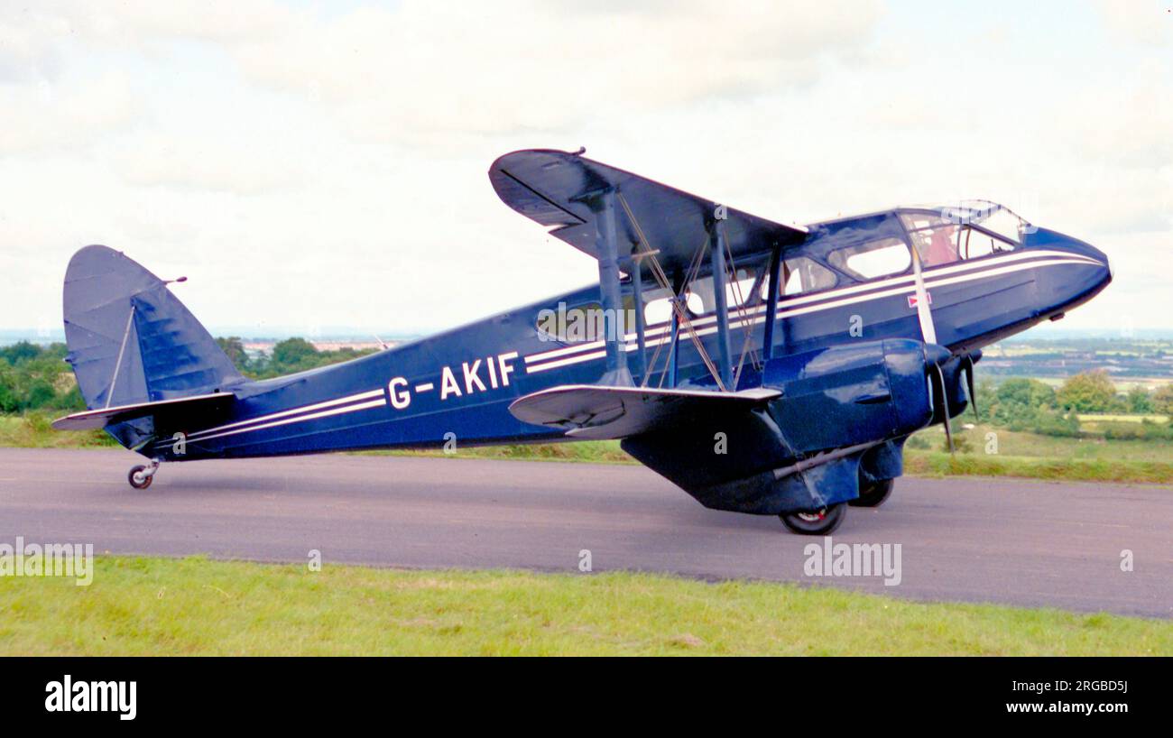 de Havilland DH.89a Dragon Rapide G-AKIF (msn 6838 Stock Photo - Alamy