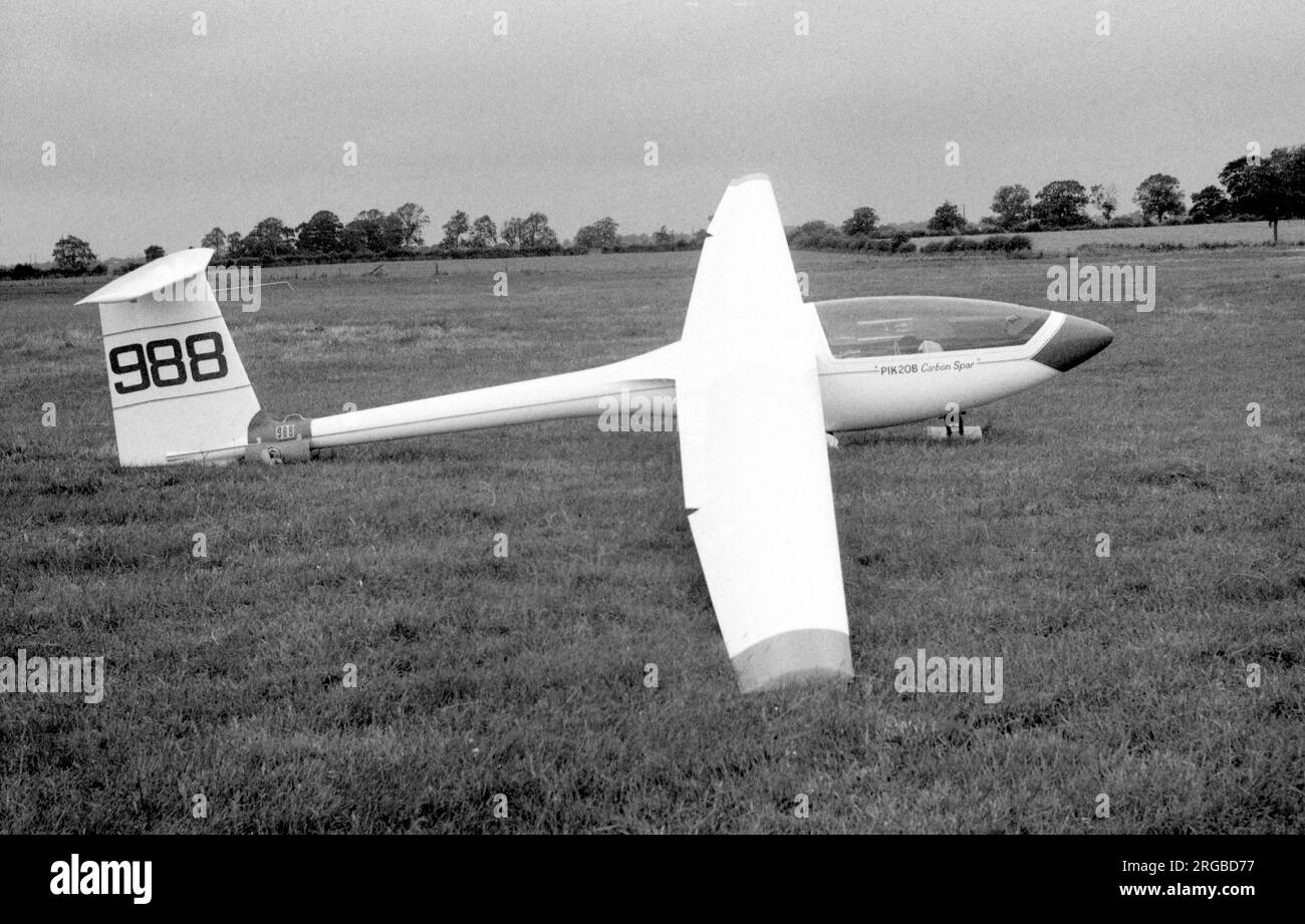 Eiri-Avion PIK-20B '988', at a regional gliding competition in the ...