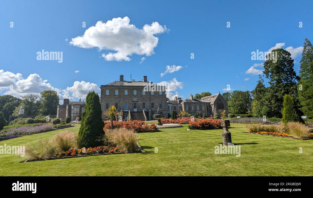 Haddo House and country park, Aberdeenshire, Scotland Stock Photo - Alamy