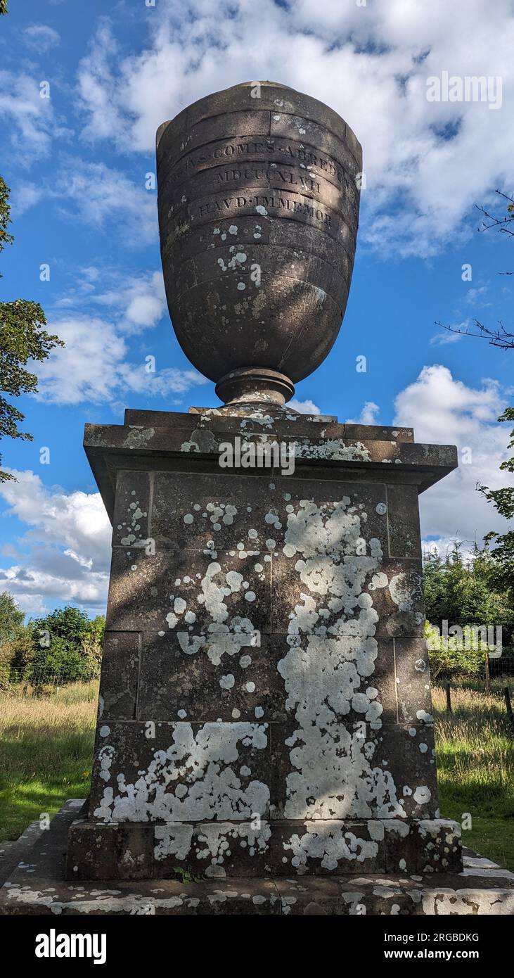 Memorial Urn, Haddo House and country park, Aberdeenshire, Scotland ...