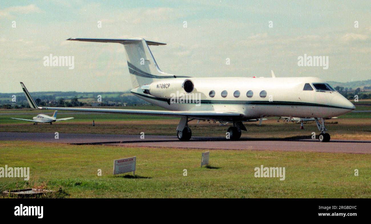 Gulfstream III N726CP (msn 875). of Conner Peripherals Inc Stock Photo ...