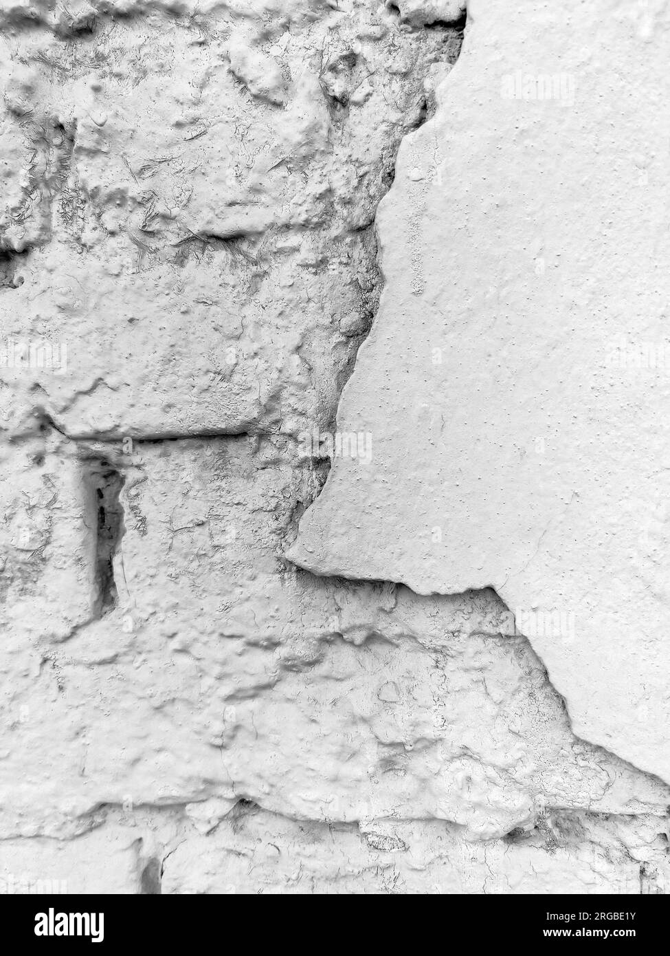 Crumbling texture Black and White Stock Photos & Images - Alamy