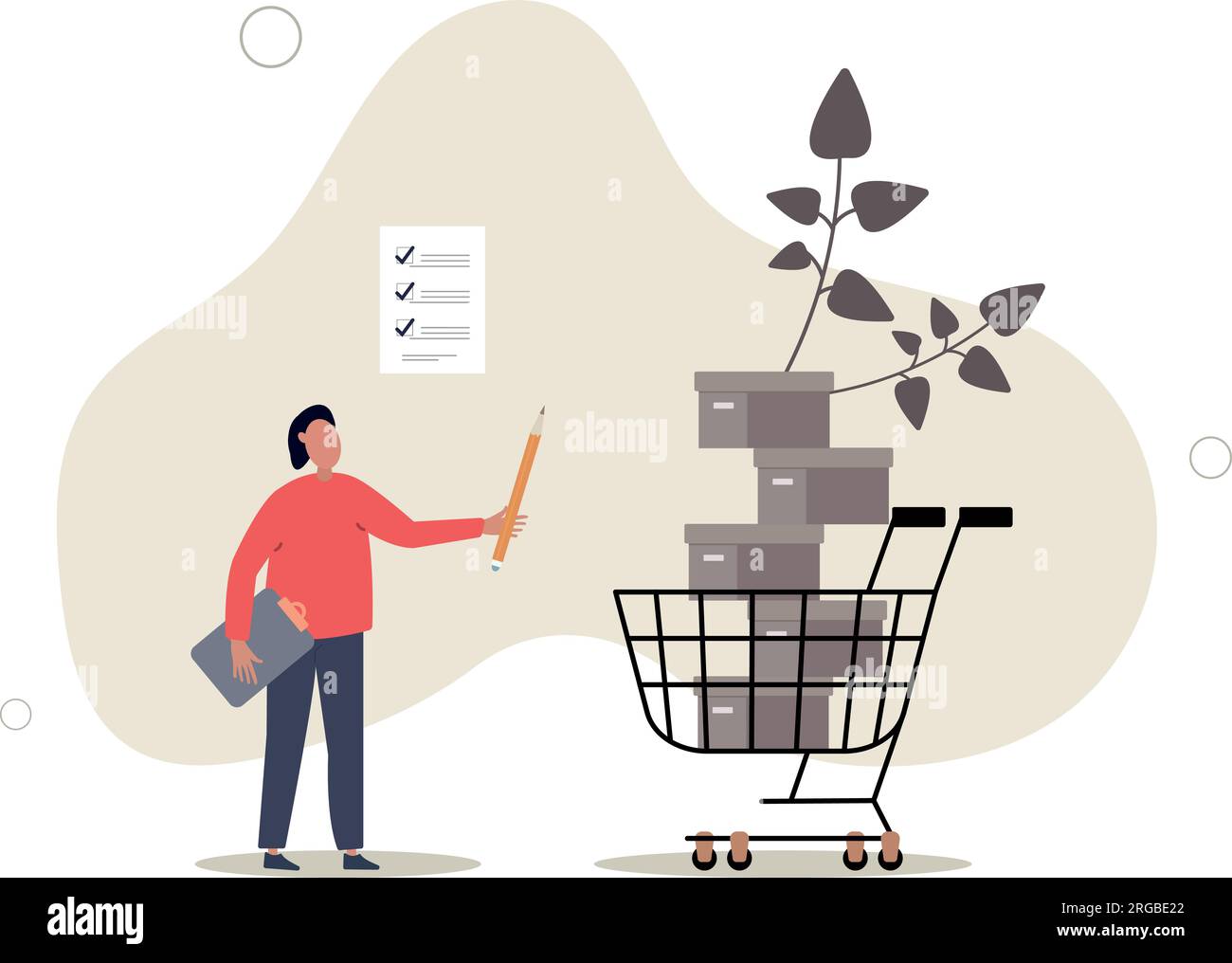 Procurement management vector hi-res stock photography and images - Alamy