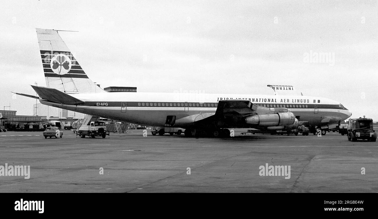 Boeing 707-348C EI-APG (msn 19410, line number 599), of Aer Lingus, at ...