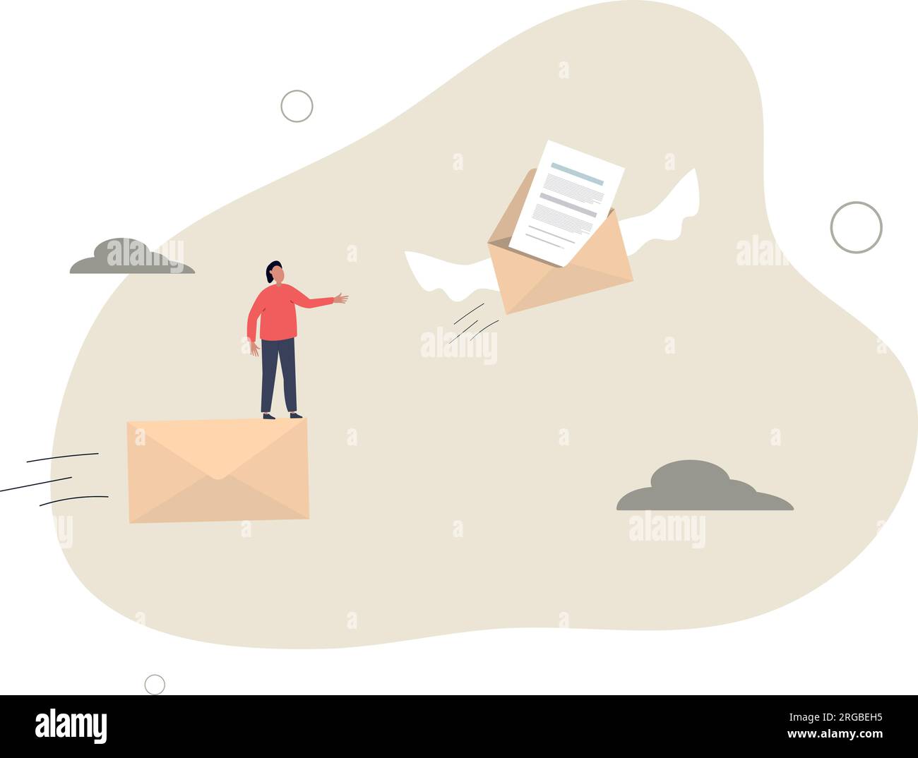 Follow Up Email Sending Message To Confirm Important Project Ensure Progress Or Tracking