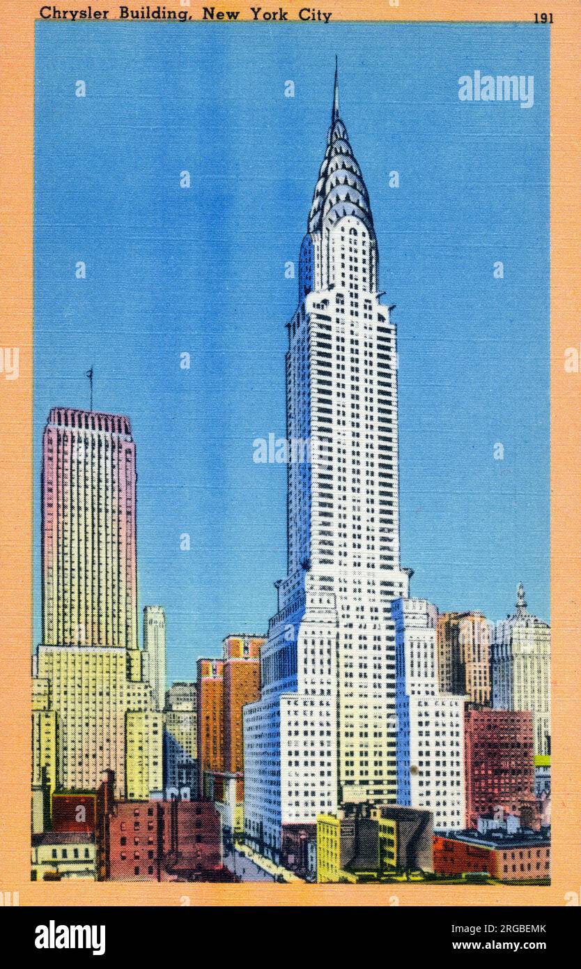 The Chrysler Building, New York City, USA Stock Photo - Alamy