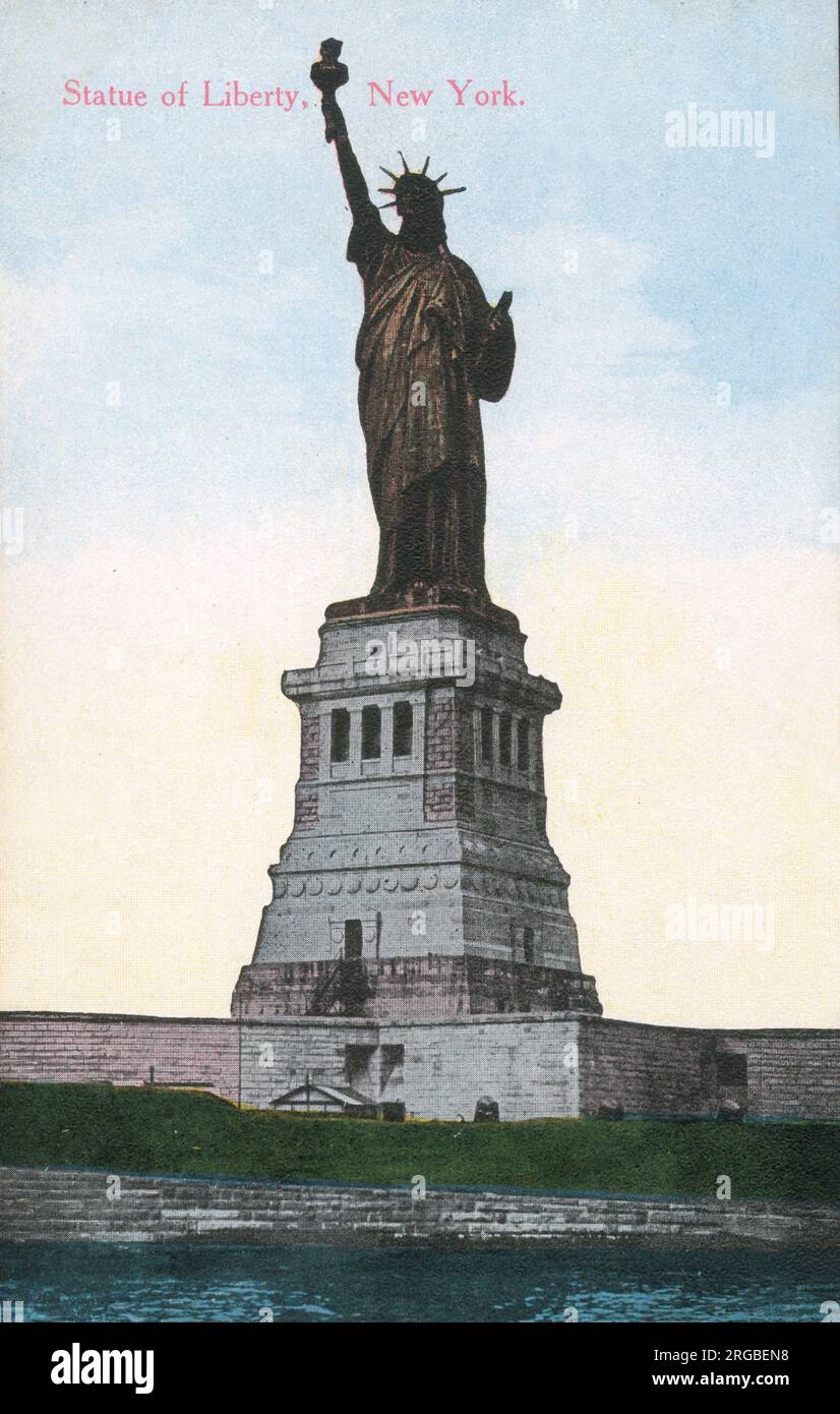 The Statue of Liberty - New York Bay, New York City, USA Stock Photo - Alamy