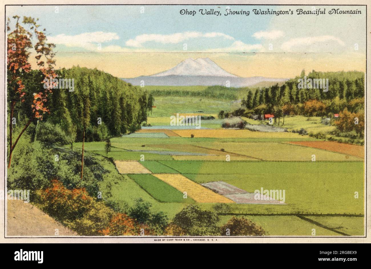 Ohop Valley, Washington, USA Stock Photo - Alamy