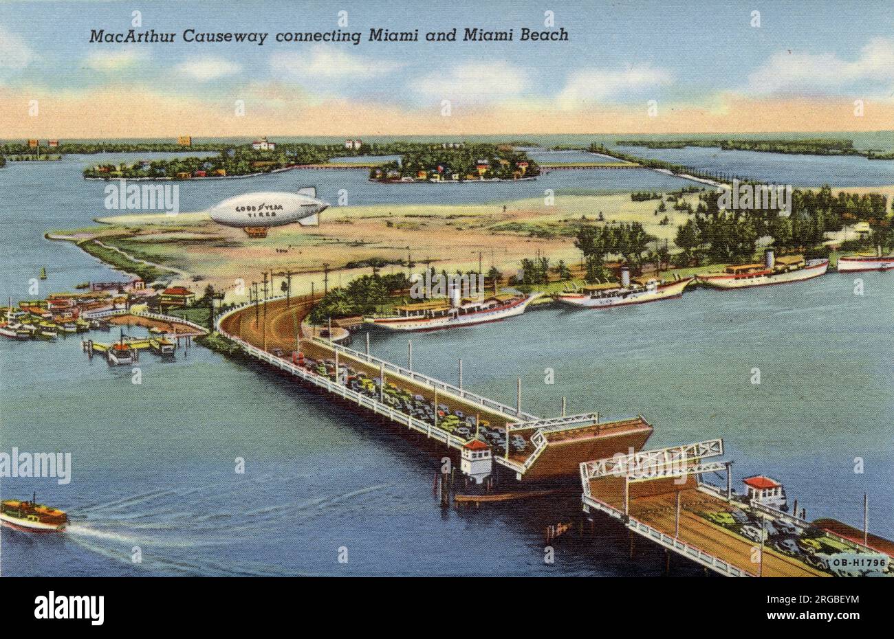 Miami ships hi-res stock photography and images - Alamy