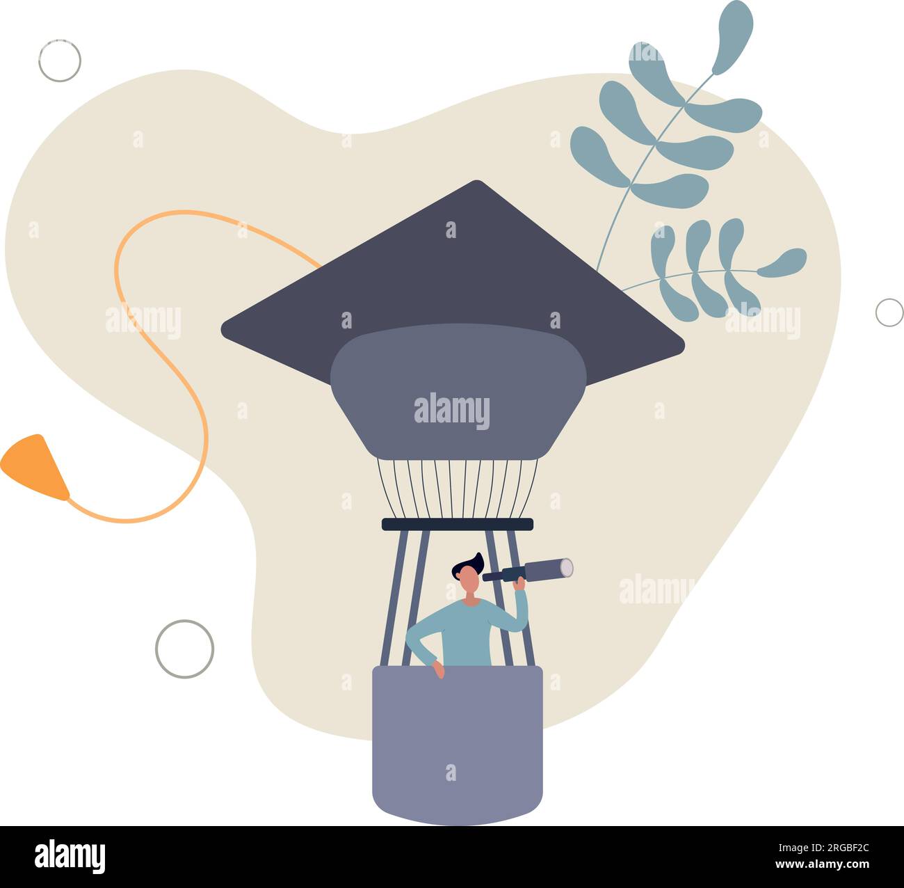 Education or knowledge to growth career path, working skill to success ...