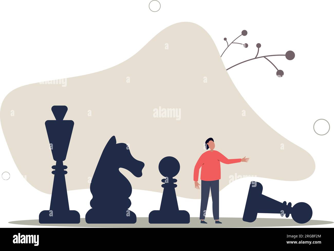 Strategic thought Stock Vector Images - Alamy