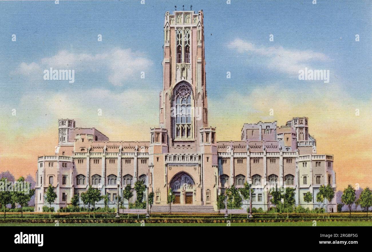 Scottish Rite Cathedral, Indianapolis, Indiana, USA Stock Photo - Alamy