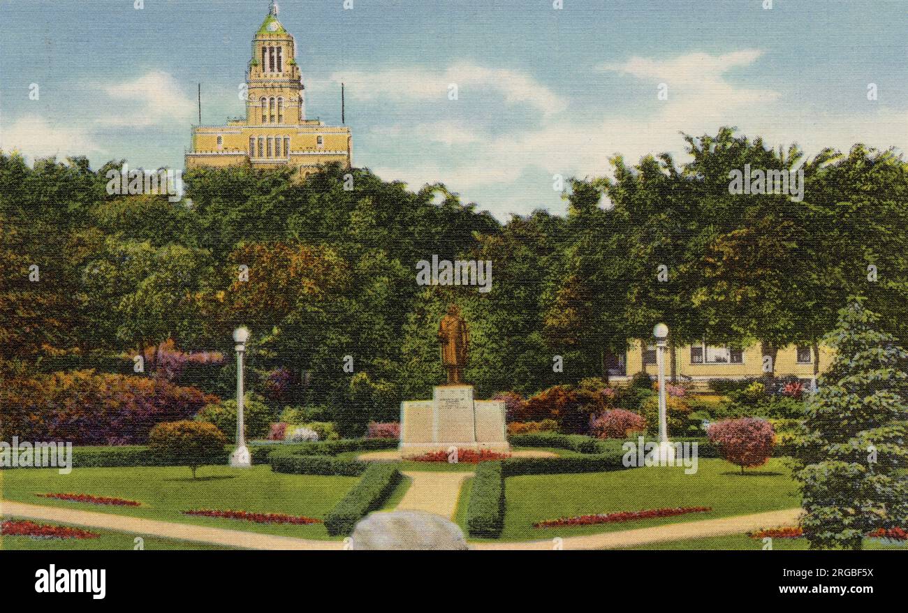 Mayo Park Gardens and Clinic, Rochester, Minnesota, USA Stock Photo - Alamy