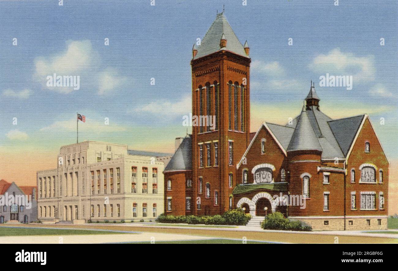 1940s church building hi-res stock photography and images - Alamy