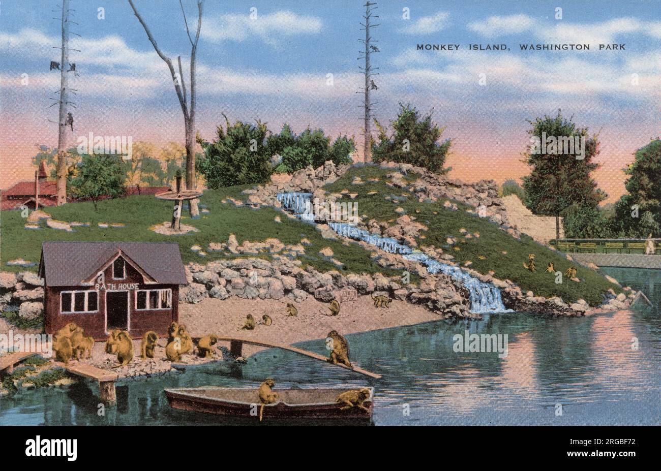 1940s city island hi-res stock photography and images - Alamy