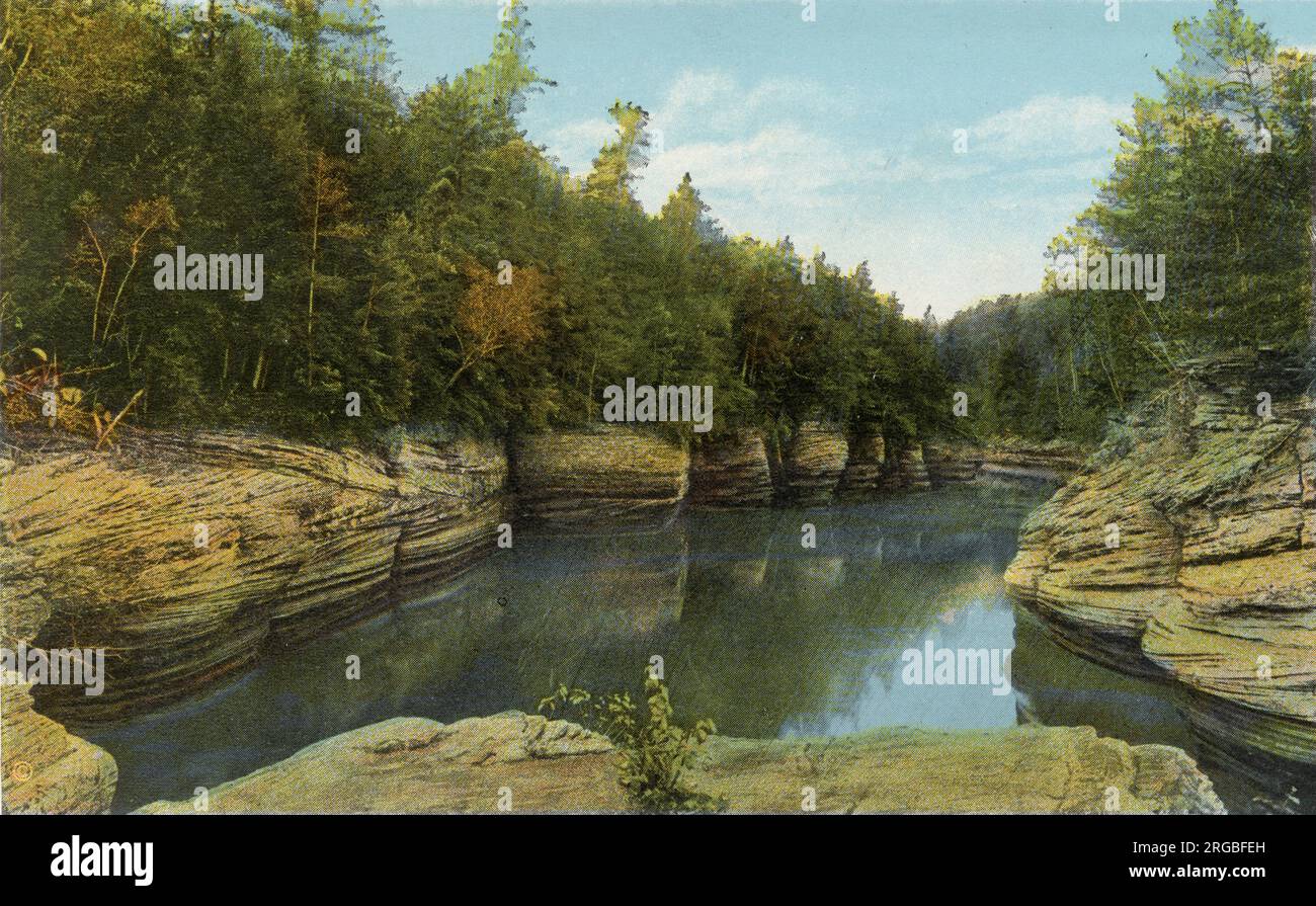 Wisconsin dells rocks hi-res stock photography and images - Alamy
