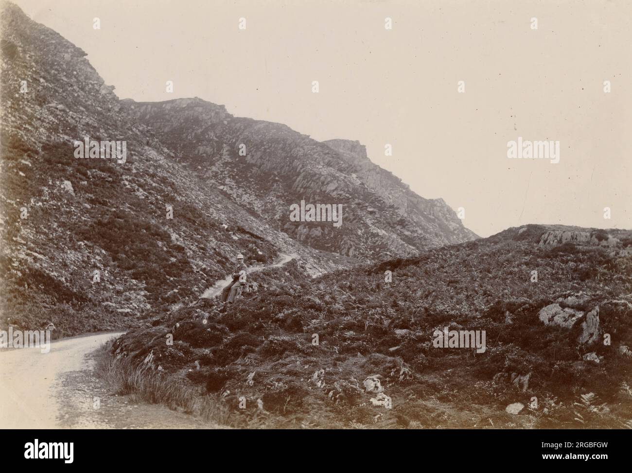 View of Sychnant Pass, North Wales Stock Photo - Alamy