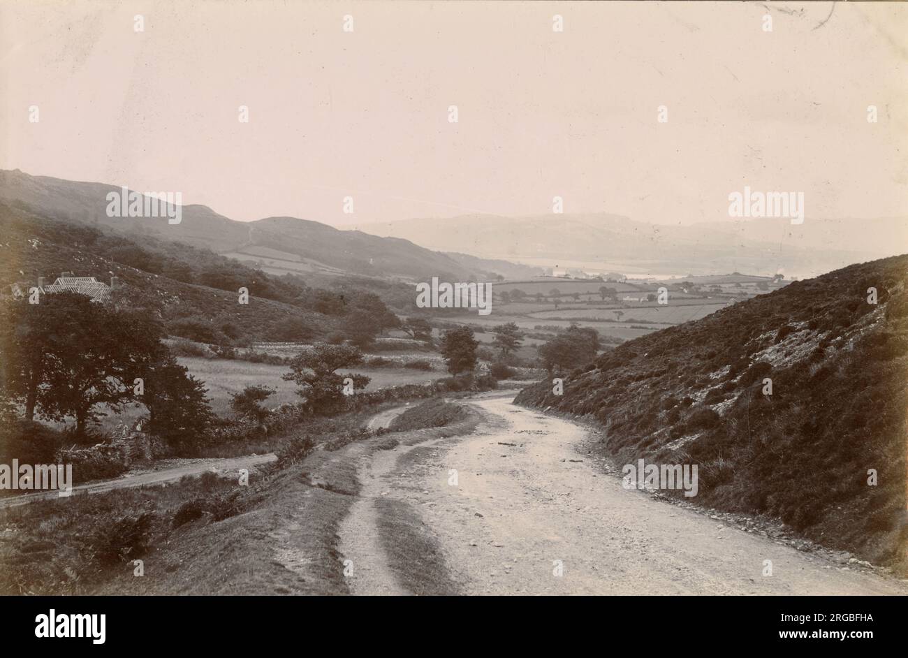 View of Sychnant Pass, North Wales Stock Photo - Alamy