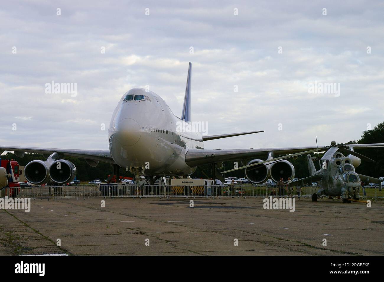Boeing 747 Jumbo Jet film and TV prop at Dunsfold. Formerly with ...